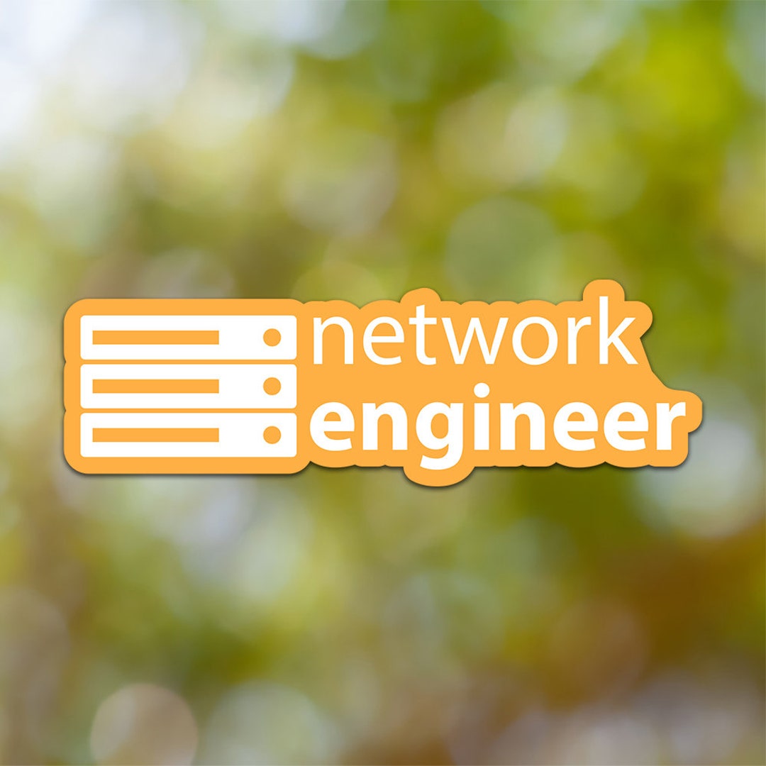 Network Engineer Meme Sticker, IT Funny Sticker Waterproof for Laptop ...