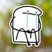 Flork Crying Meme Sticker, Funny Sticker Waterproof for Laptop, Car ...