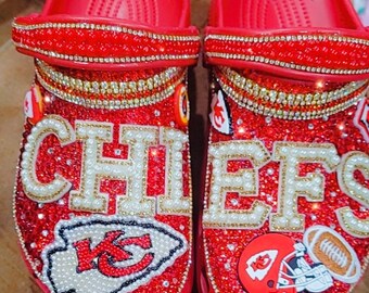 Custom Football Crocs - Etsy