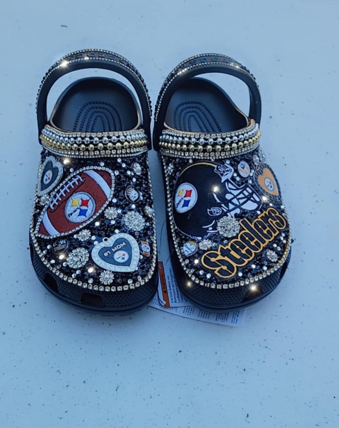 Custom Football Crocs - Etsy