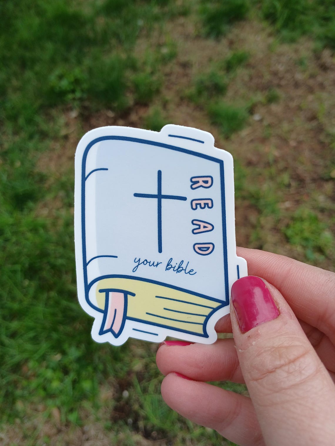 Read Your Bible Sticker: Inspirational Christian Decal - Etsy