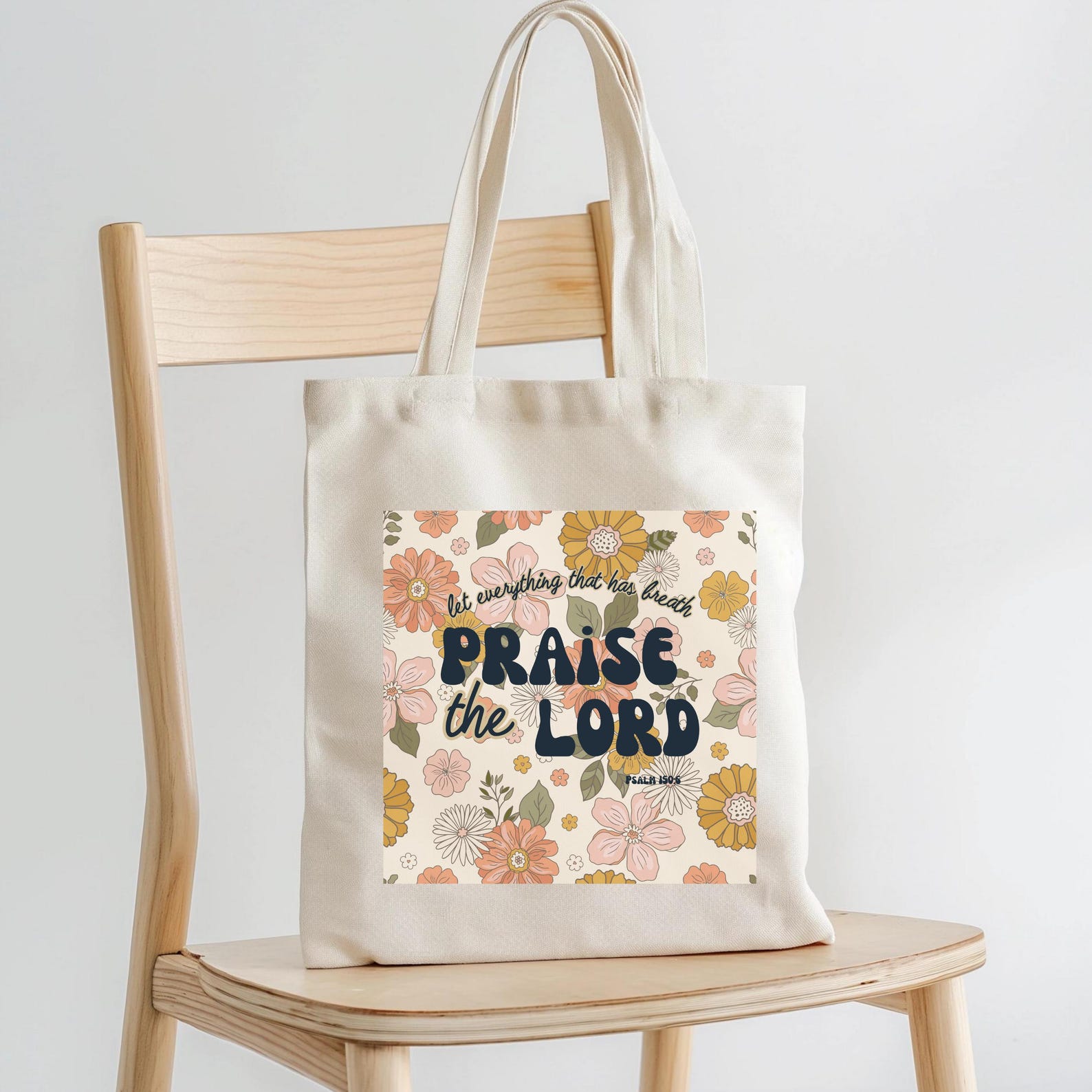 Faith Tote Bag Christian Tote Bag Canvas Gift Religious Gift Scripture ...