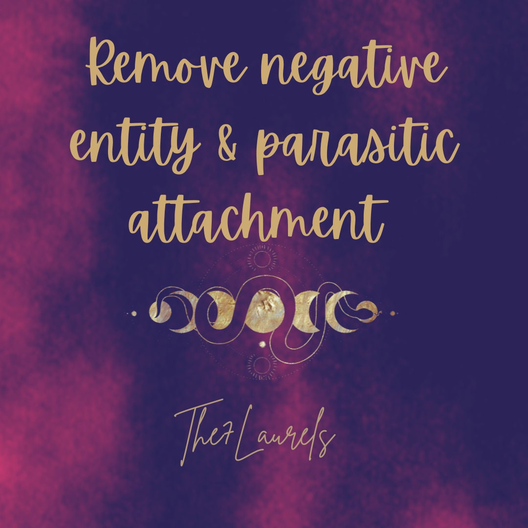 Negative Enitity and Parasitic Attachment Removal - Etsy