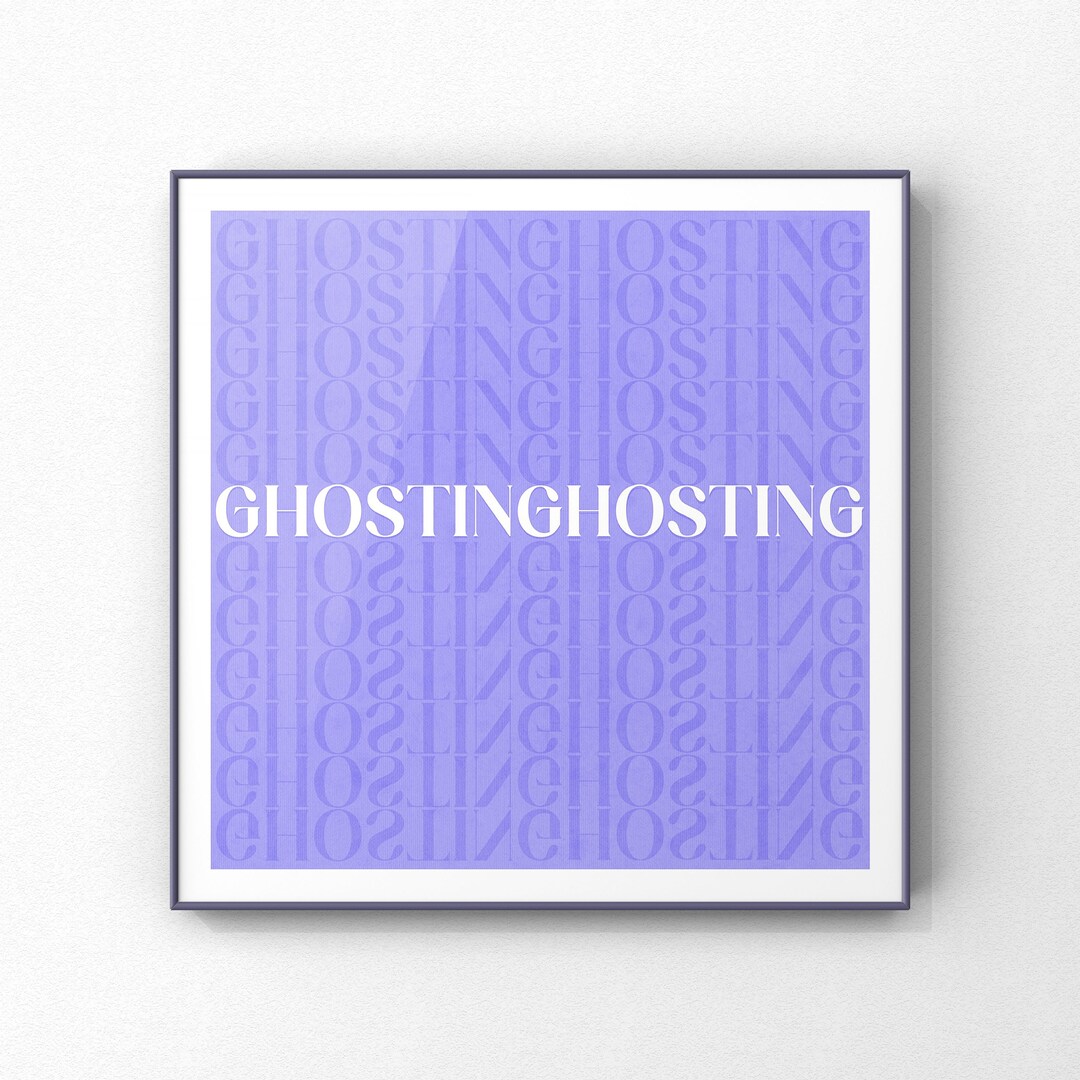 Ghosting Home Decor, Modern Art Wall Art, Printable Wall Art, Wall ...
