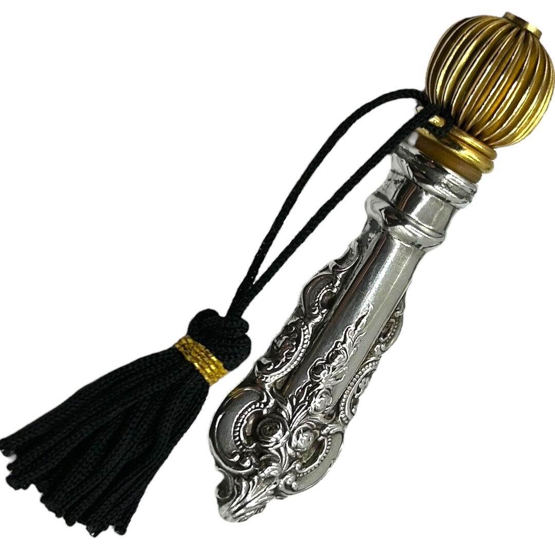 Vintage Wallace Grand Baroque Sterling Silver Perfume Flask Bottle ...