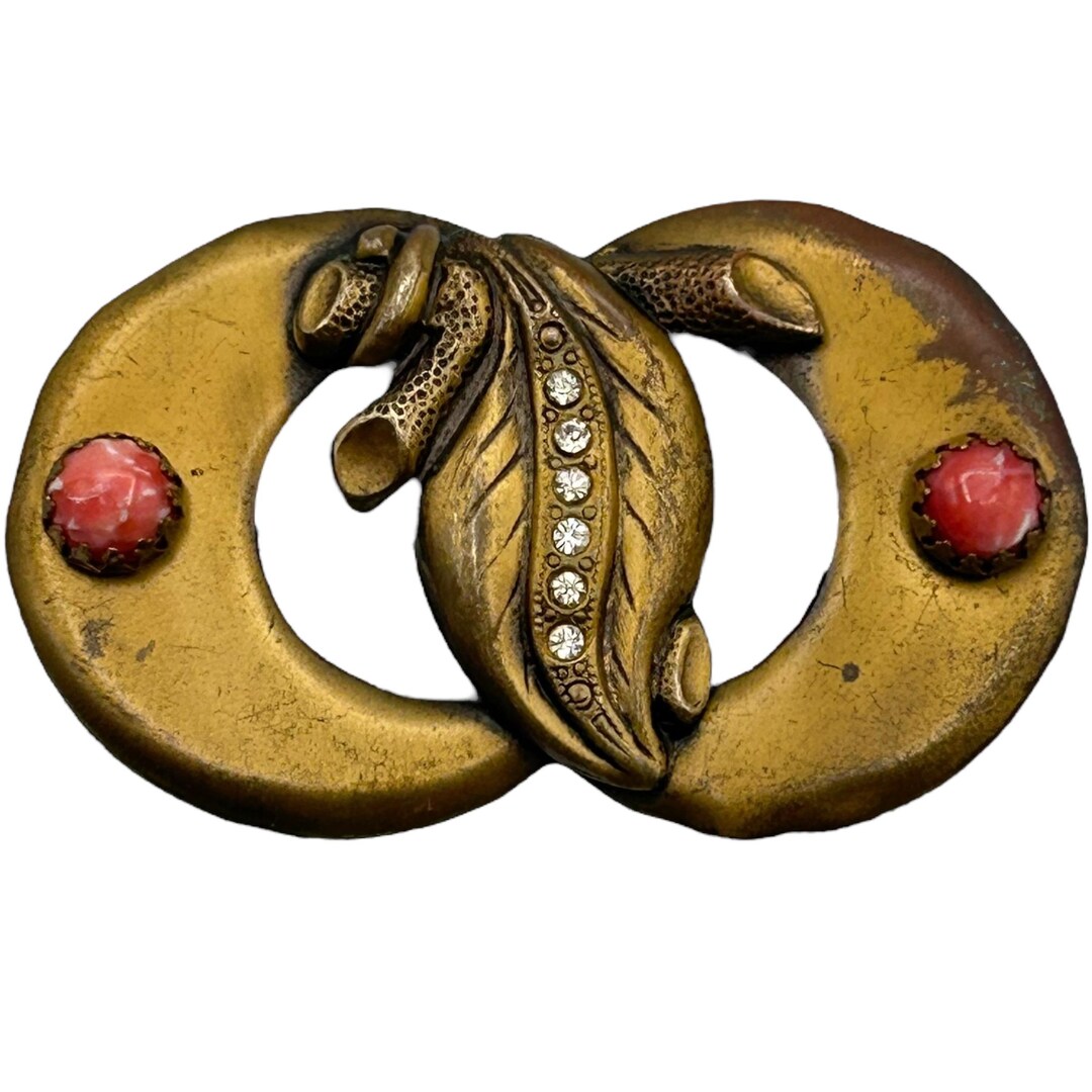 Vintage Lidz Bros NYC Anatomical Heart Brooch Pin Gold Tone Brass - Etsy