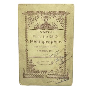 Antique Victorian Cabinet Card Photo Portrait Two Babies Children 1880s ...