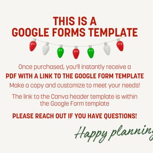 Editable Secret Santa Questionnaire, White Elephant Gift Exchange, Gift ...