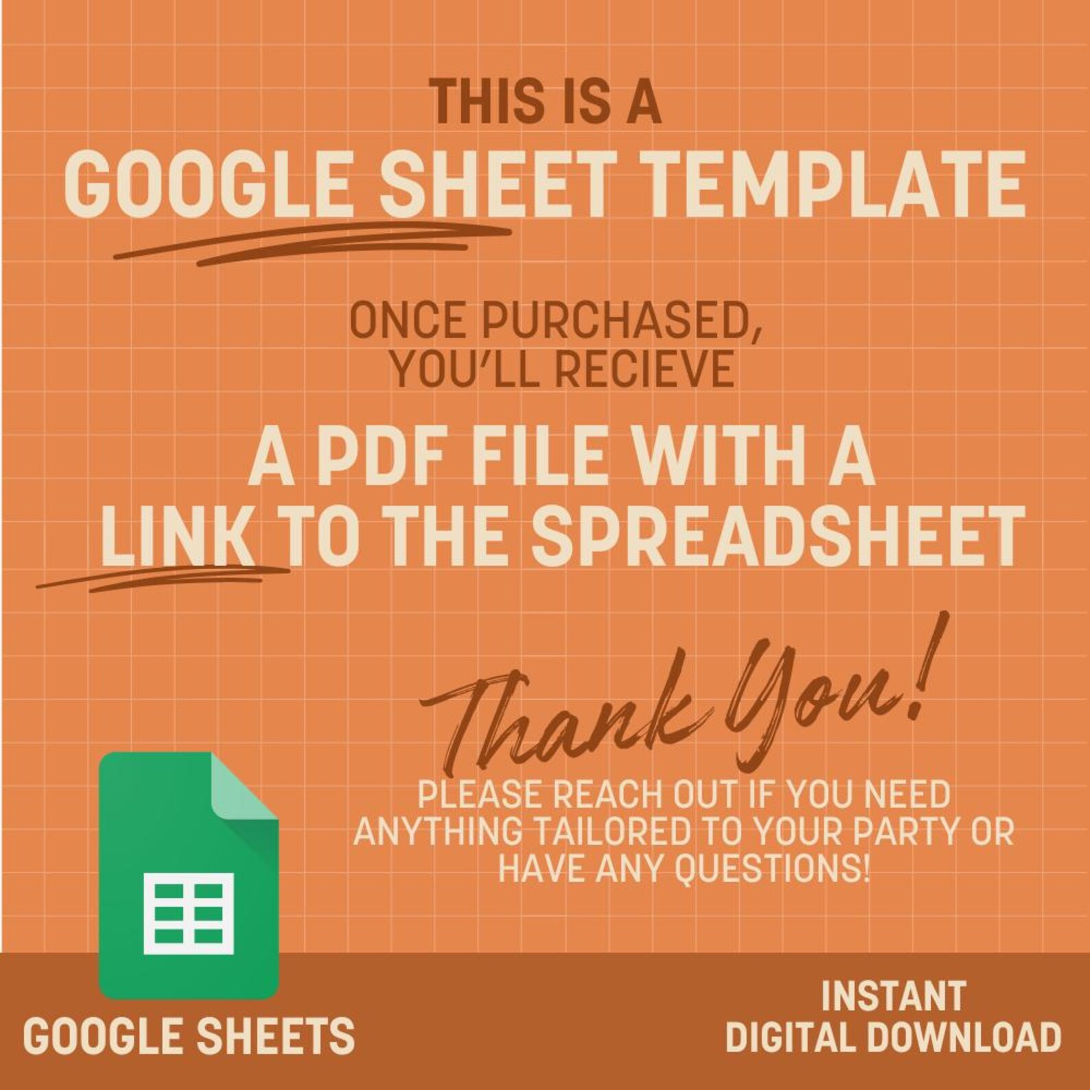 Thanksgiving Dinner Planner: Google Sheets Menu Template (digital ...