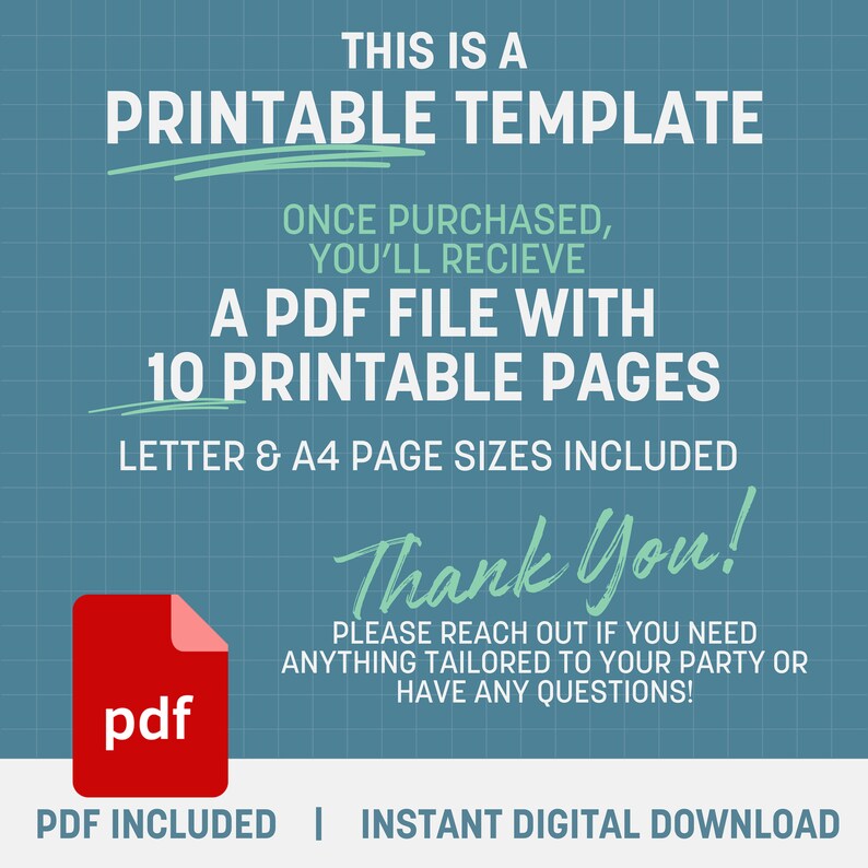 Event Seating Chart Planning Sheets - Round Tables - Printable and ...