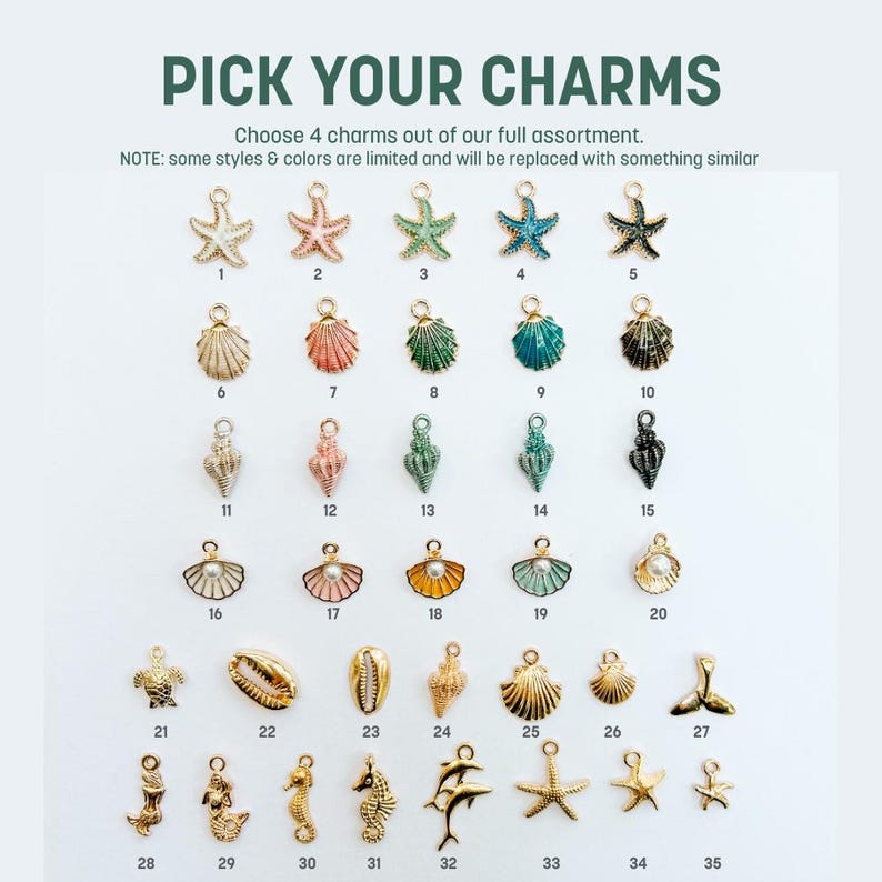 Build Your Own Custom Wine Charm Kit, Customizable Wine Glass Charms ...