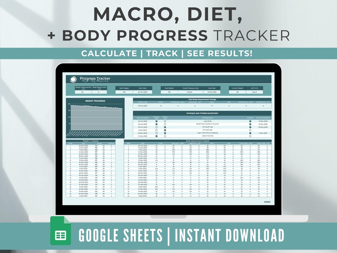 Custom Calorie + Macro Calculator | Weight Loss Tracker | Food + Diet ...