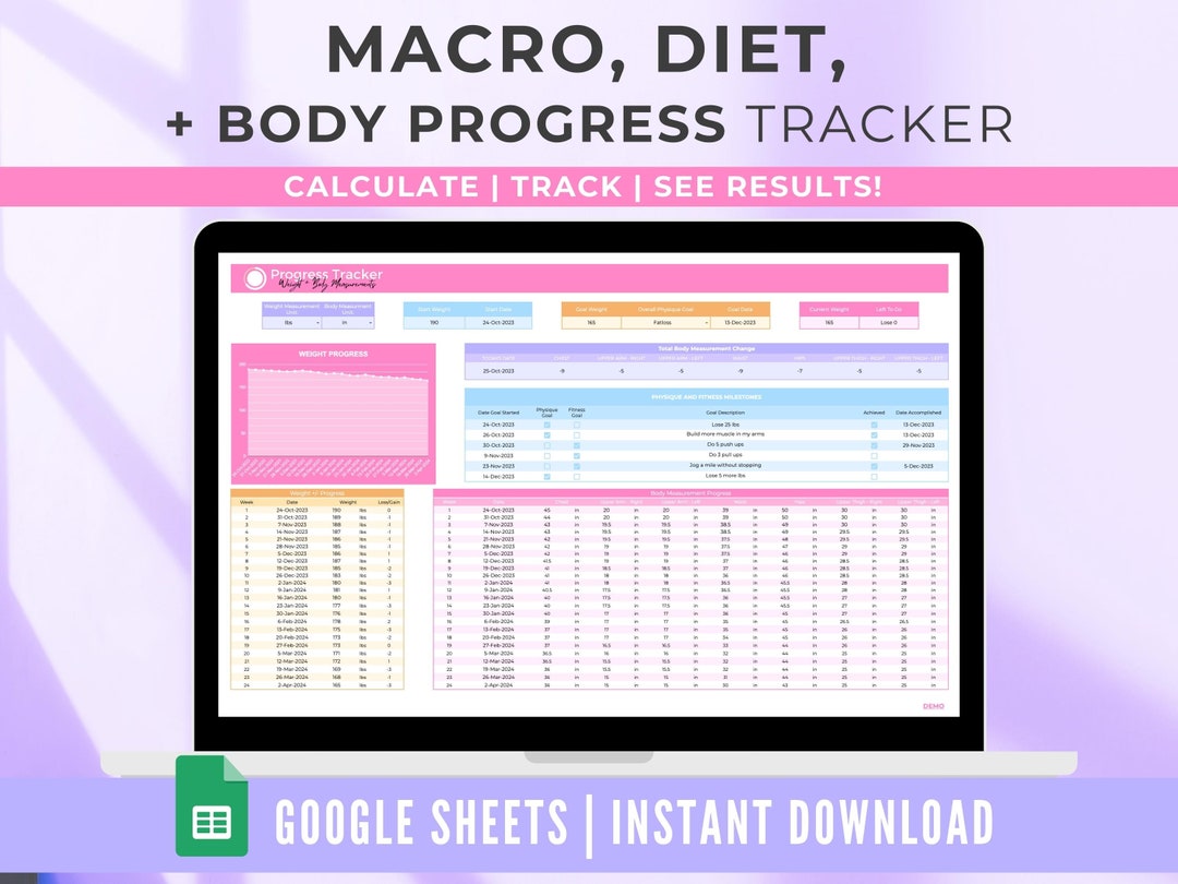 Custom Calorie + Macro Calculator | Weight Loss Tracker | Food + Diet ...