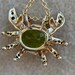 Vintage Effy Effy 14K Diamond Crab Pendant Necklace - Etsy