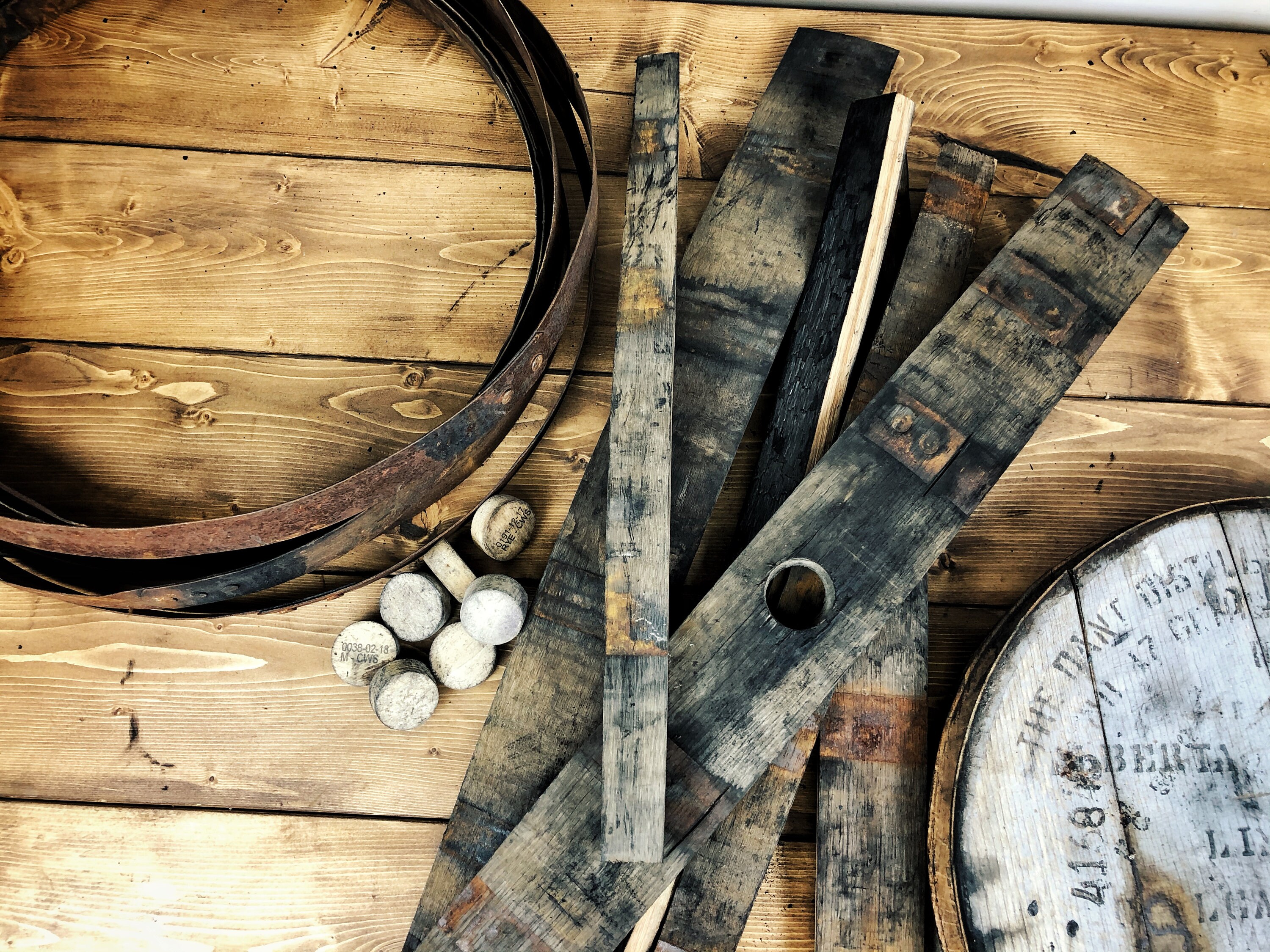 Set of 6 Barrel Hoops Perfect for Home Decor and DIY Projects Barrel ...