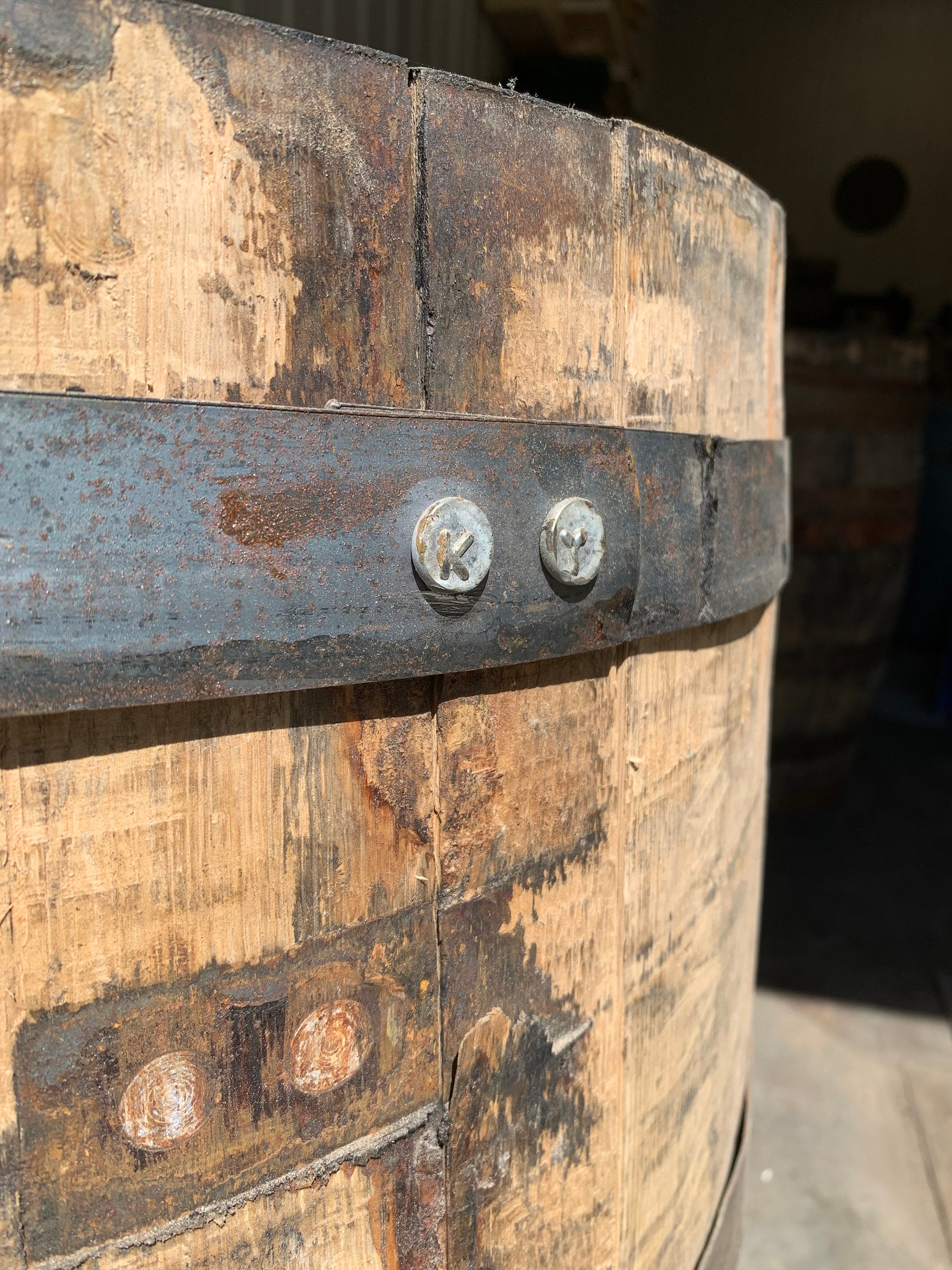 Set of 6 Barrel Hoops Perfect for Home Decor and DIY Projects Barrel ...