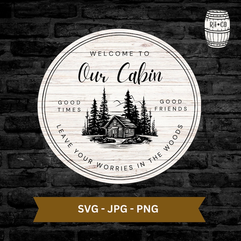 Cabin Svg - Etsy