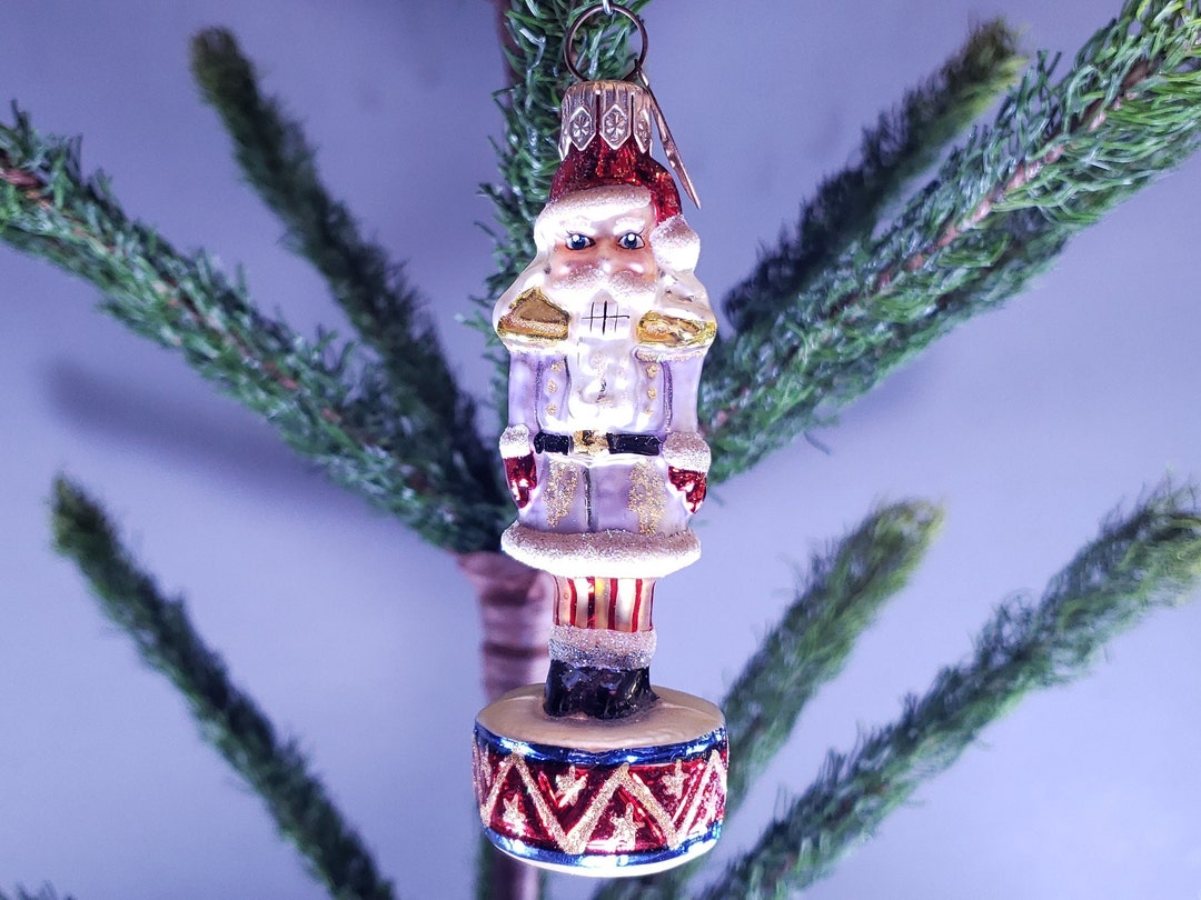 Christopher Radko Little Gems Series santa Nutcracker Hand-painted ...