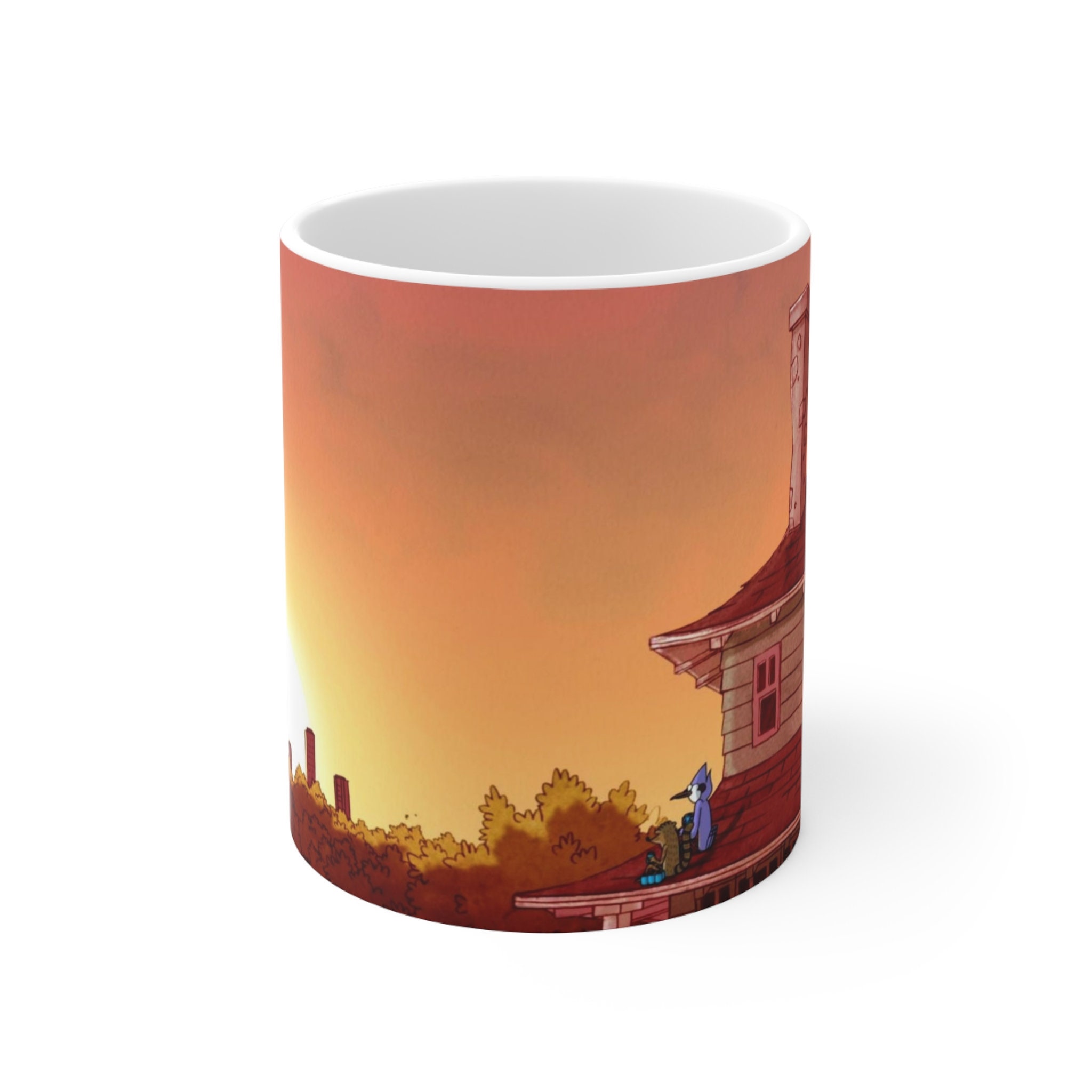 Regular Show, Mordecai, Rigby, Cartoon, Cozy Mug, Tea Mug, Coffee Mug ...