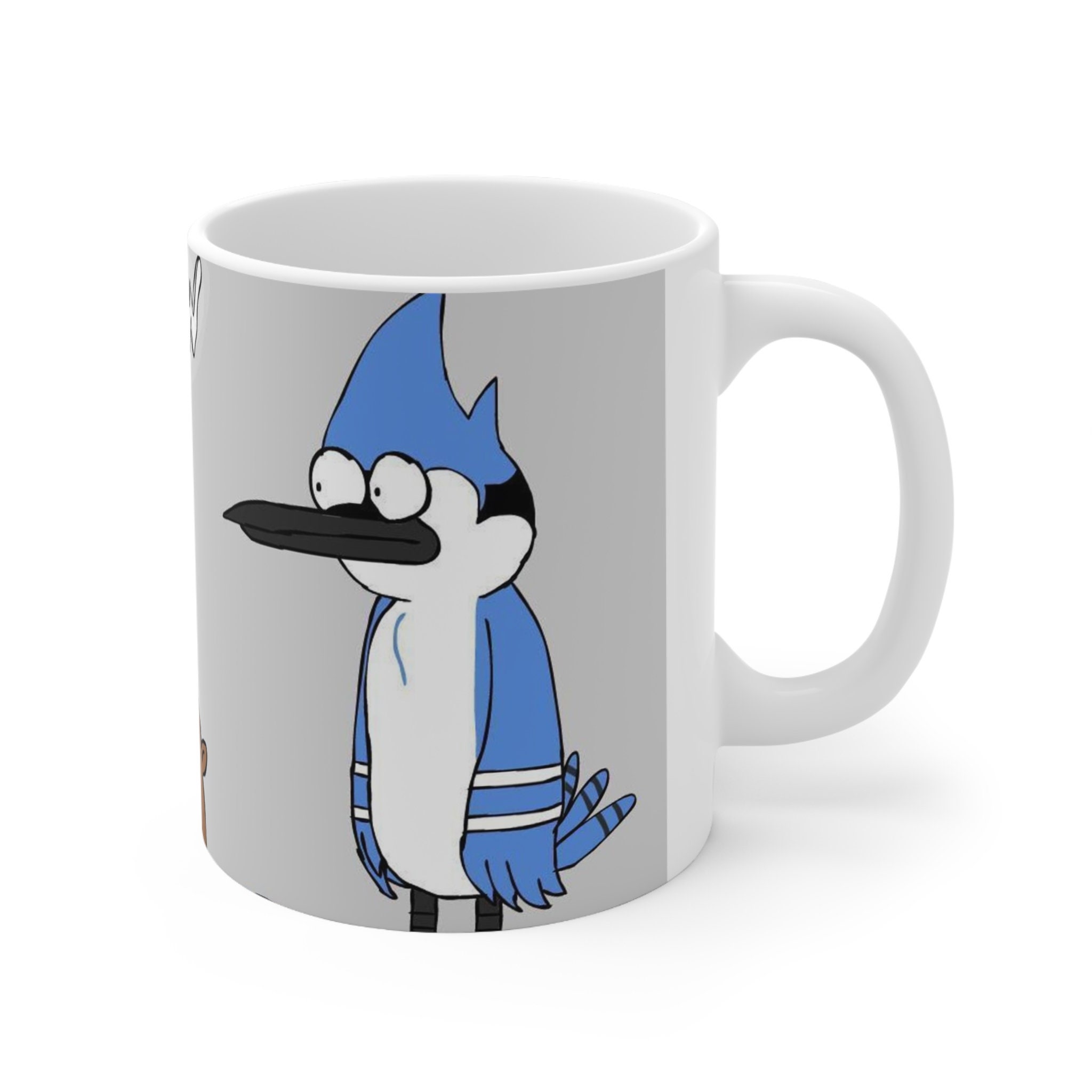 Regular Show, Mordecai, Rigby, Cartoon, Cozy Mug, Tea Mug, Coffee Mug ...