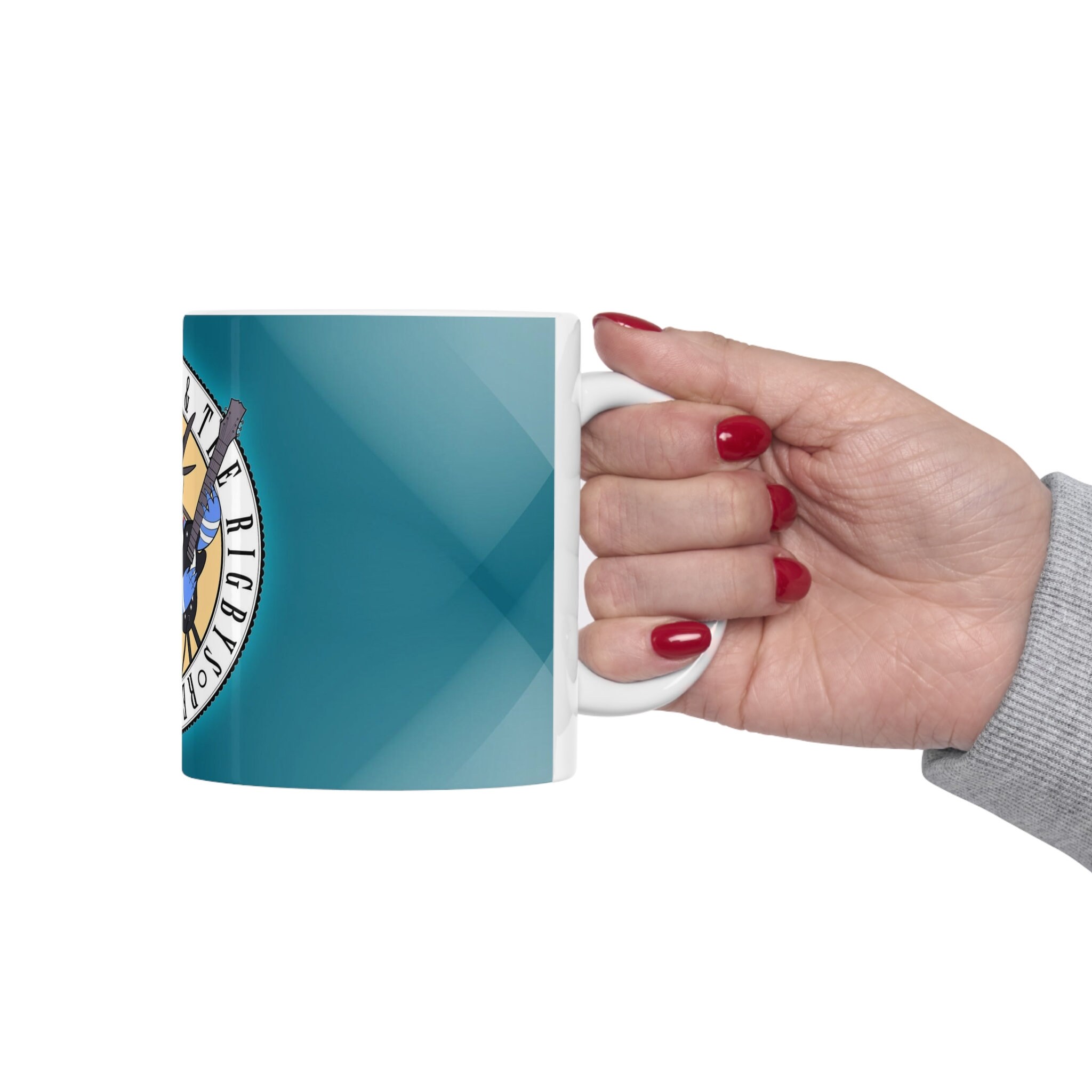 Regular Show, Mordecai, Rigby, Cartoon, Cozy Mug, Tea Mug, Coffee Mug ...