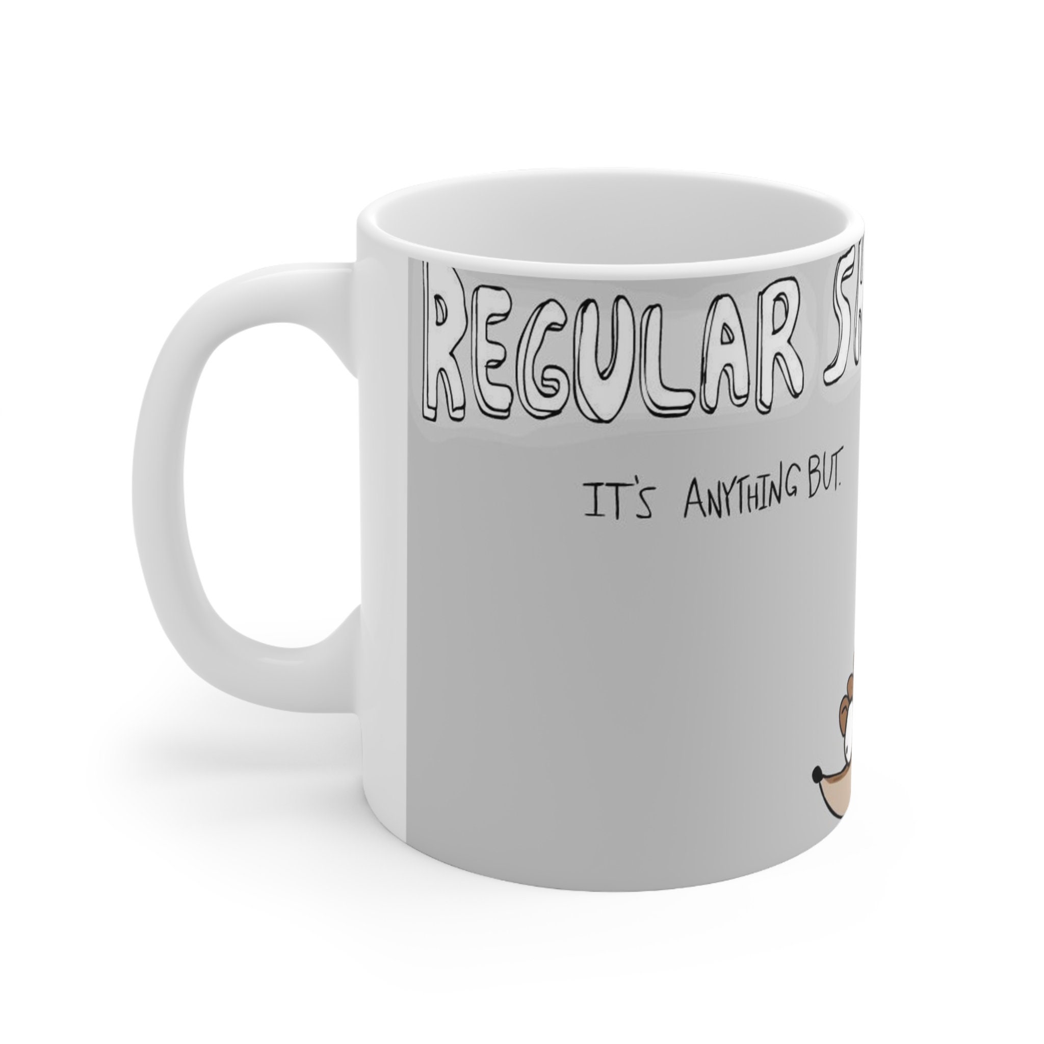 Regular Show, Mordecai, Rigby, Cartoon, Cozy Mug, Tea Mug, Coffee Mug ...