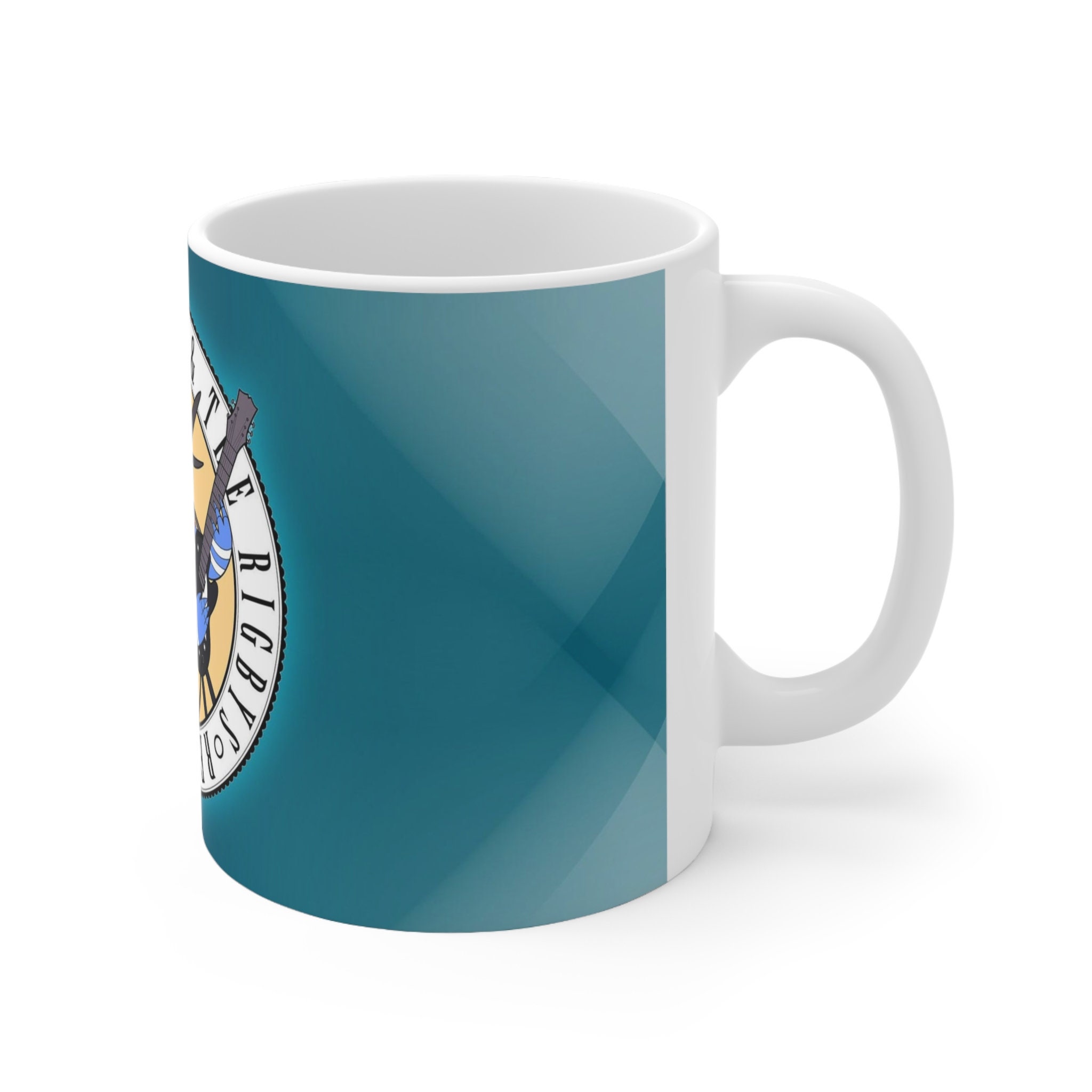 Regular Show, Mordecai, Rigby, Cartoon, Cozy Mug, Tea Mug, Coffee Mug ...