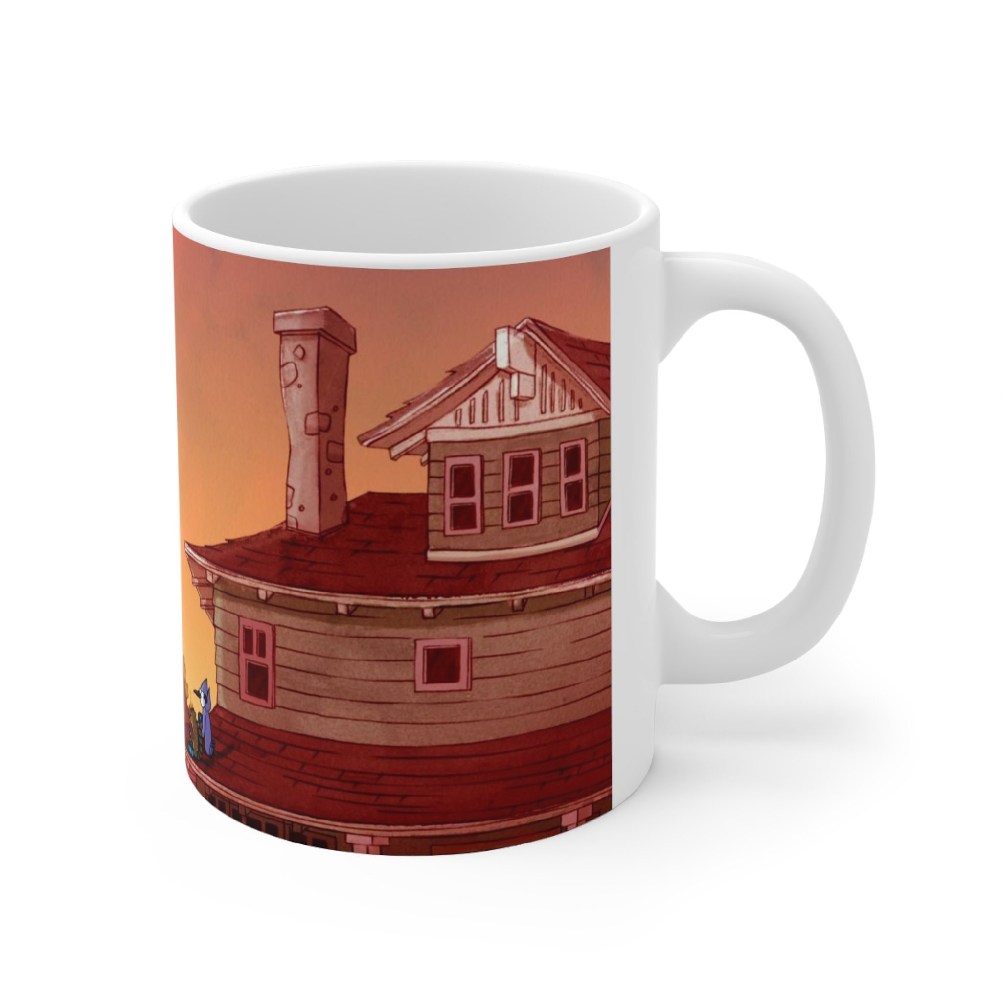 Regular Show, Mordecai, Rigby, Cartoon, Cozy Mug, Tea Mug, Coffee Mug ...