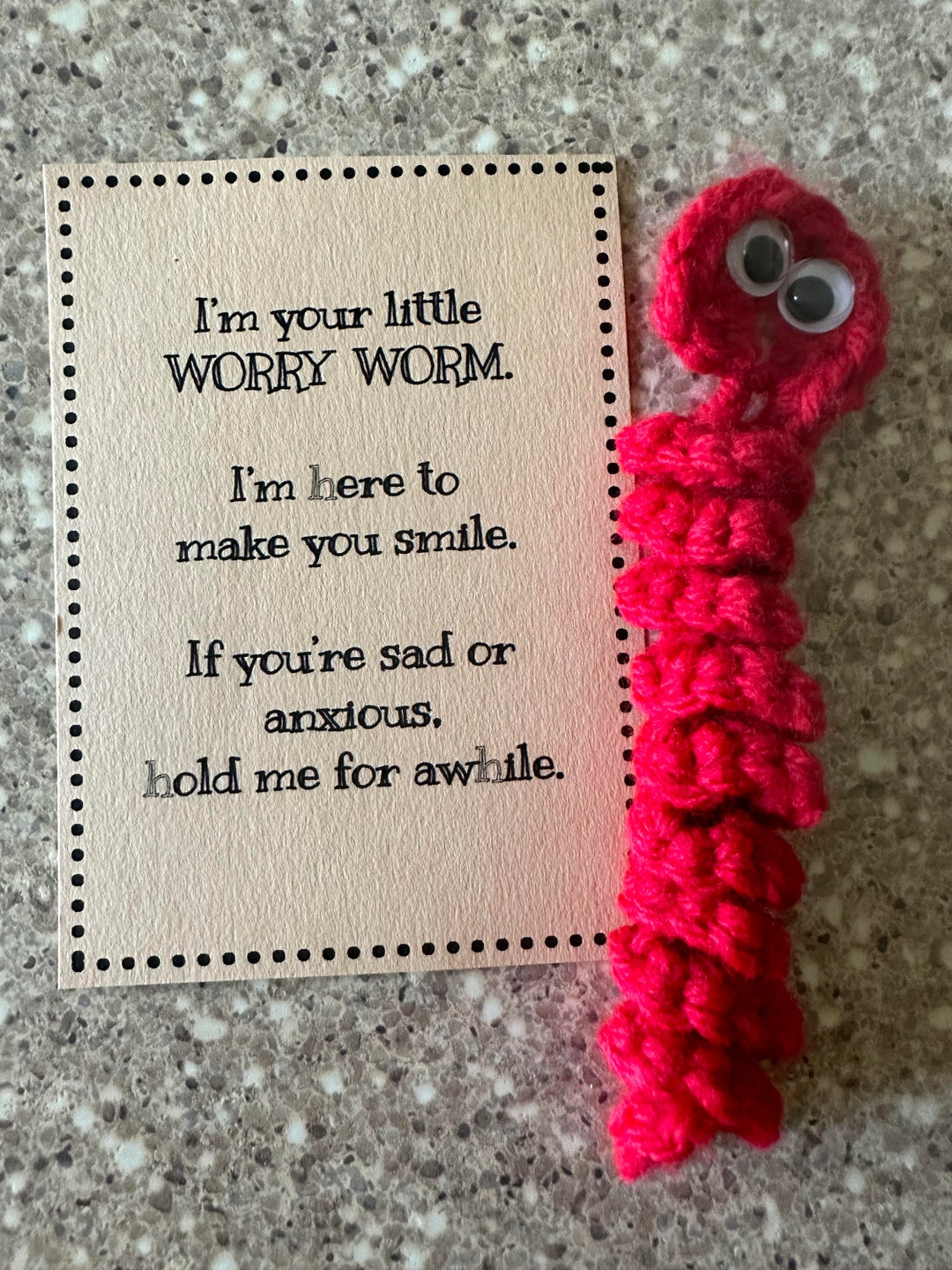 Worry Worm, Stress Toy, Anxiety Toy, Back to School Anxiety, Counselor ...
