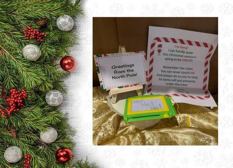 24 Day Elf on the Shelf Activity Kit, Pre-planned Activities, Elf Props ...