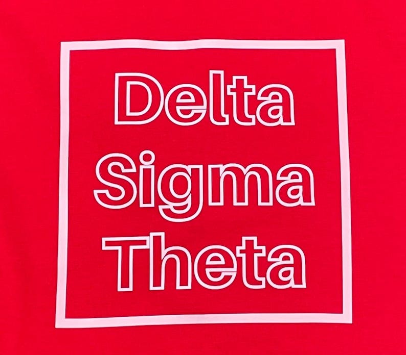 Delta Sigma Theta Square Crew - Etsy