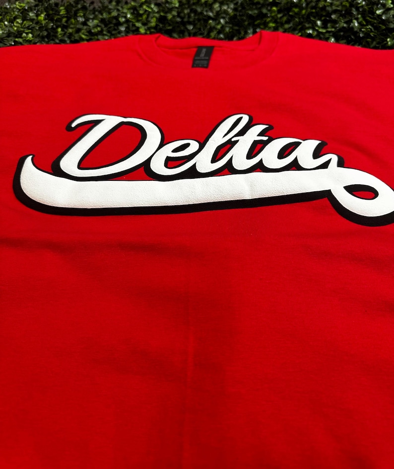Delta Sigma Theta Puff Tee - Etsy