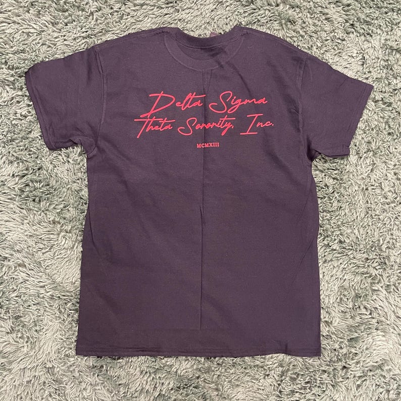 Delta Sigma Theta 1913 Roman Numeral Tee - Etsy