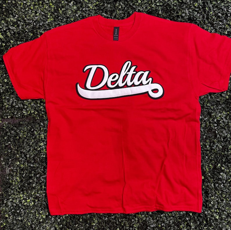 Delta Sigma Theta Puff Tee - Etsy