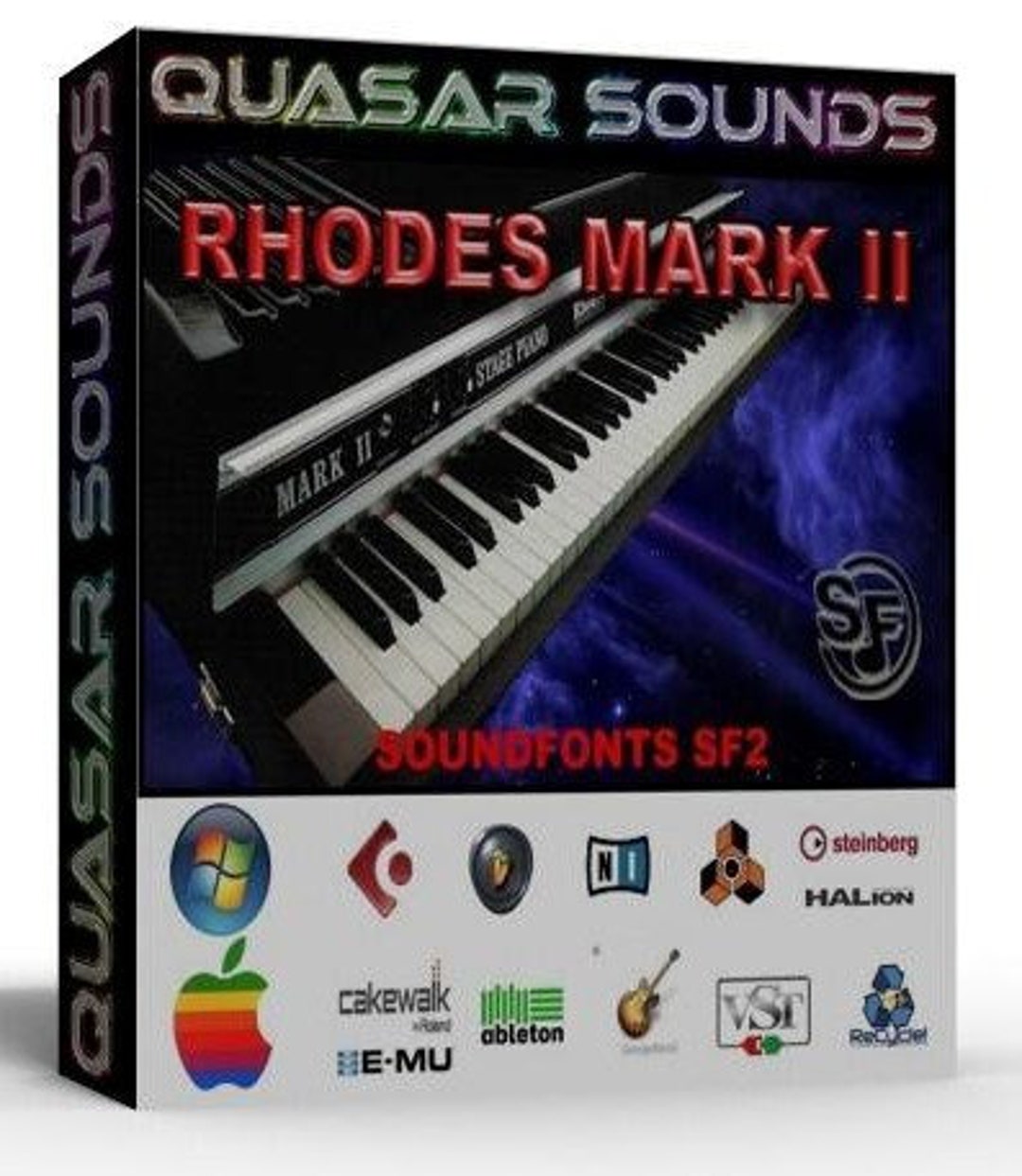 Fender Rhodes Mk2 Soundfont Sf2 Music Production Sample Library for ...