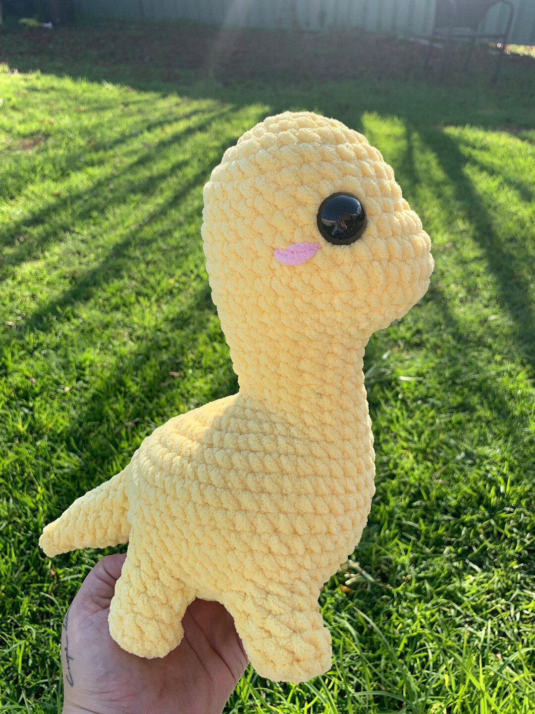 Brontosaurus No Sew PDF Pattern english - Etsy