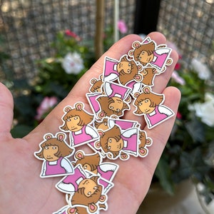 DW Side Eye Meme Sticker: 90s Arthur Waterproof Laptop Sticker - Etsy