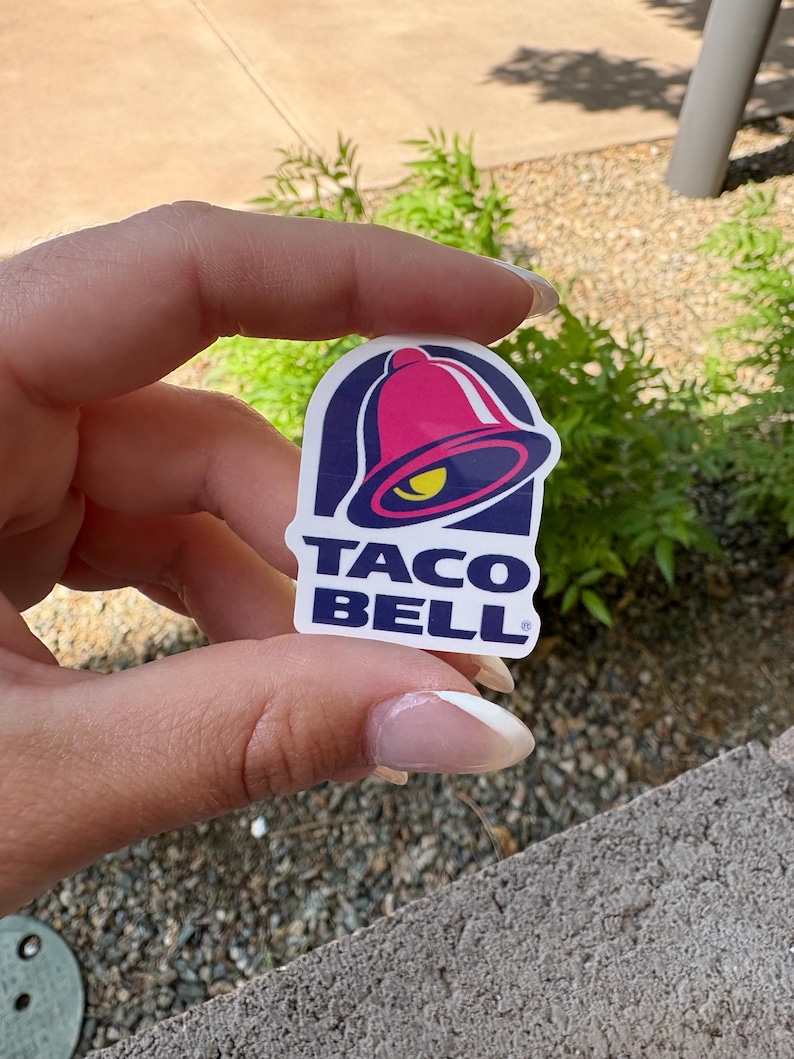Taco Bell Baja Blast Waterproof Sticker: 80s Theme - Etsy
