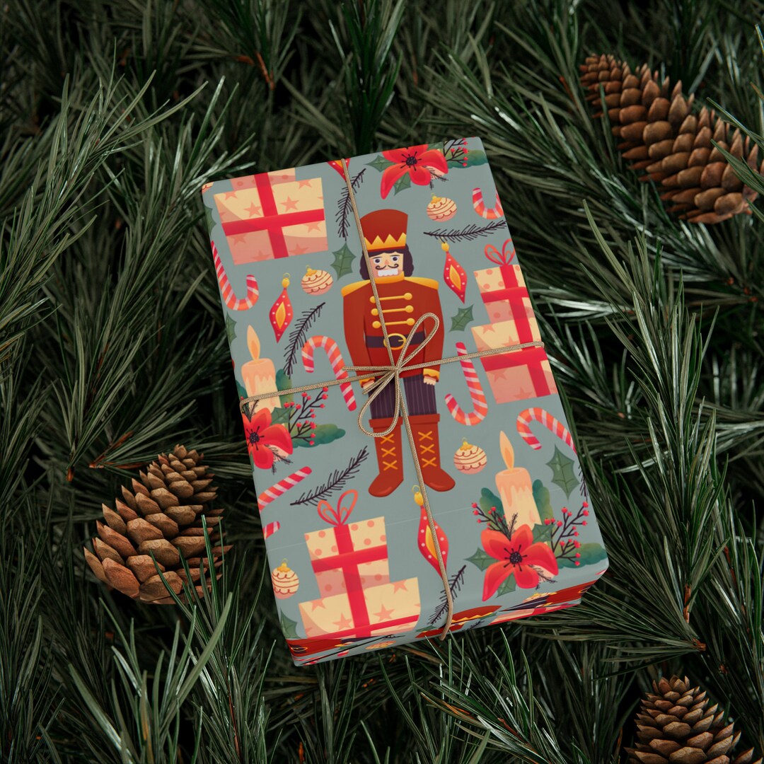 Vintage Nutcracker Wrapping Paper - Etsy
