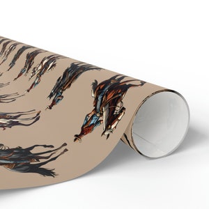 Western Cowboy Wrapping Paper Birthday Wrapping Paper Gifts for Him ...