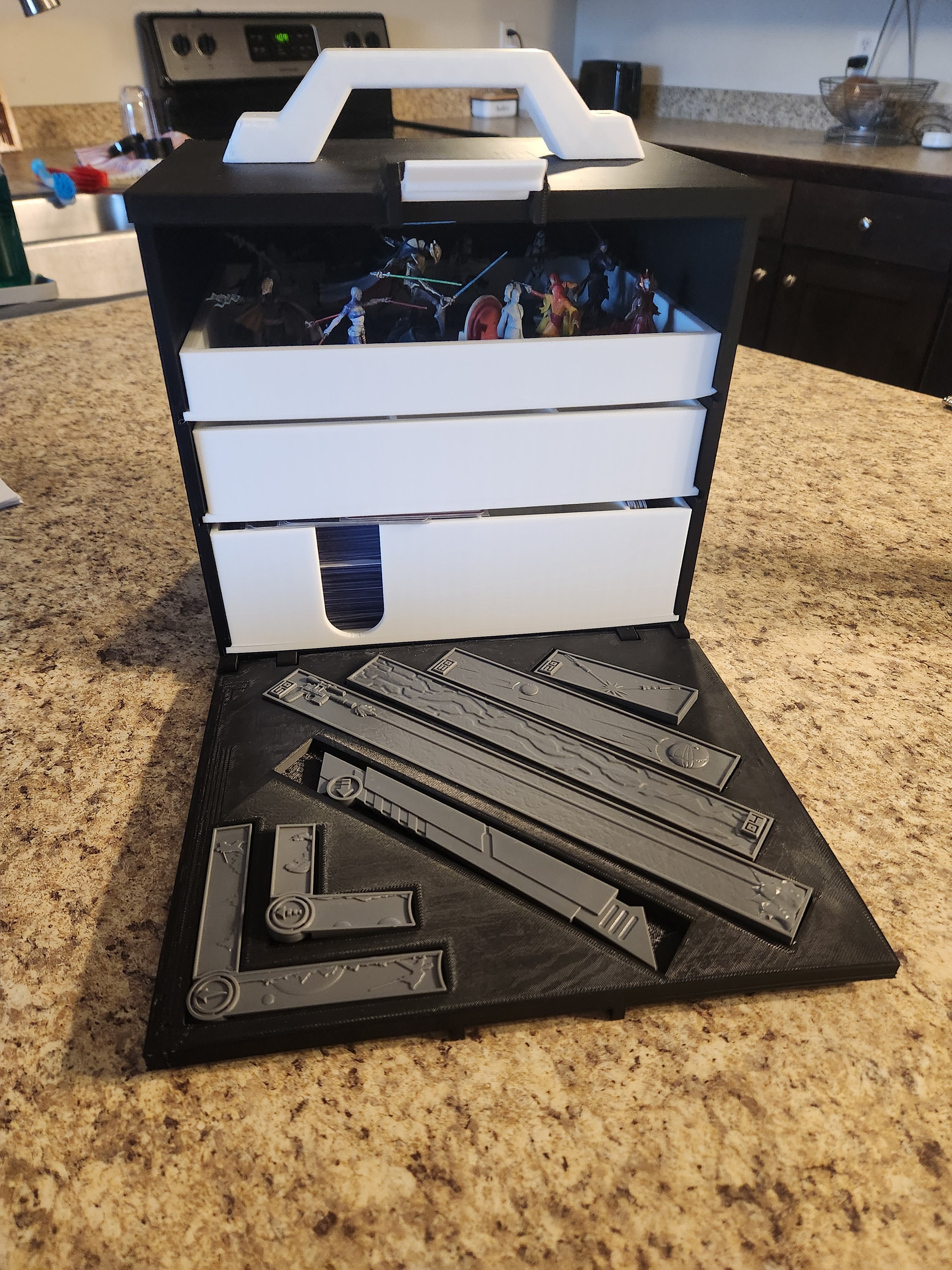 Star Wars Shatterpoint Carrying/organization/ Storage Box Digital Files ...
