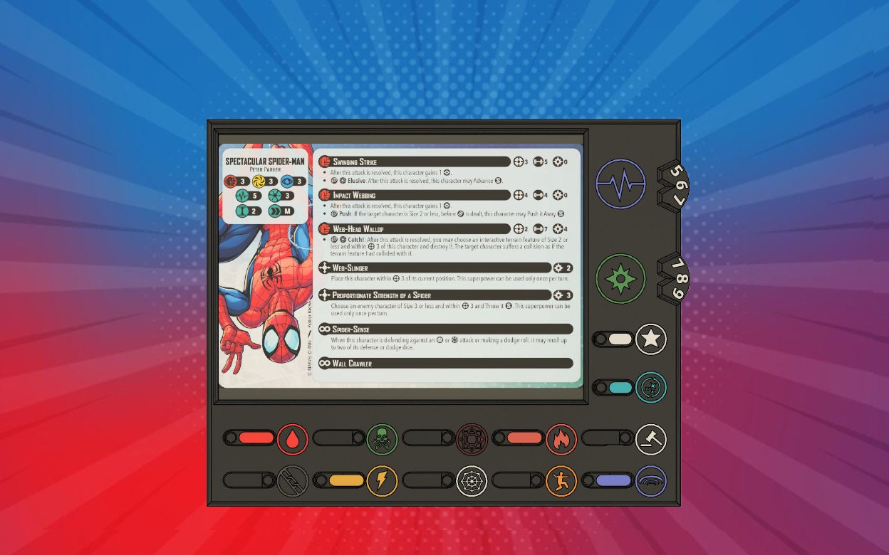 Marvel Crisis Protocol Unit Tracker Digital Files - Etsy