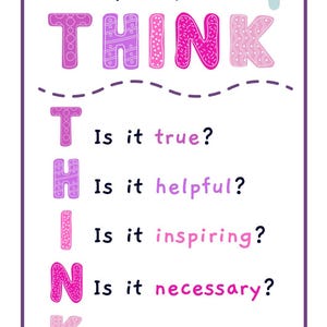Kind Poster for Classroom or Office - Etsy