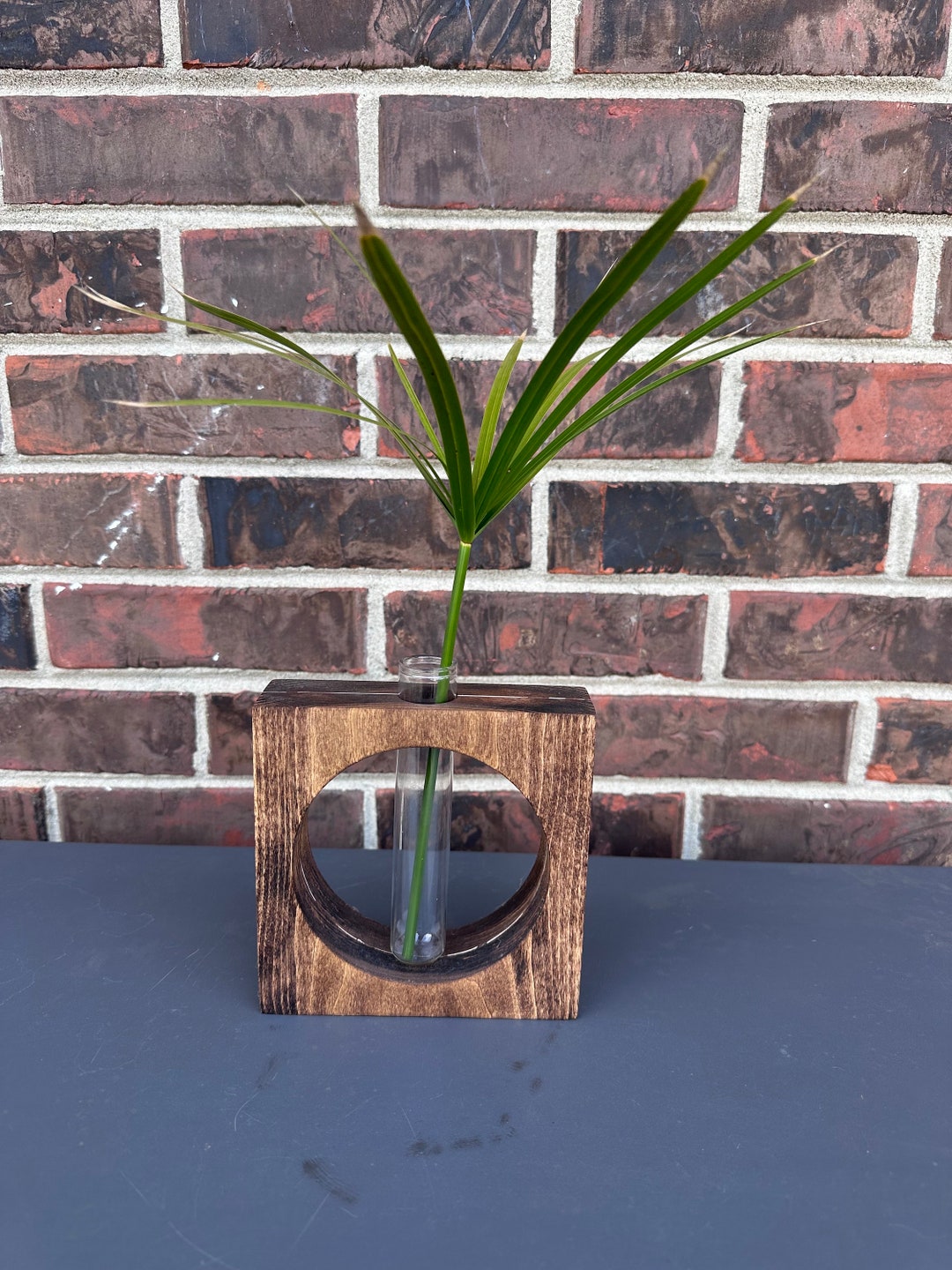 Homemade Wood Test Tube Flower Propagation Stand Flower Vase - Etsy