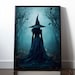 Surreal Witch Art Halloween,fall Decor, Witch Ai Prints, Ai Created, Ai ...