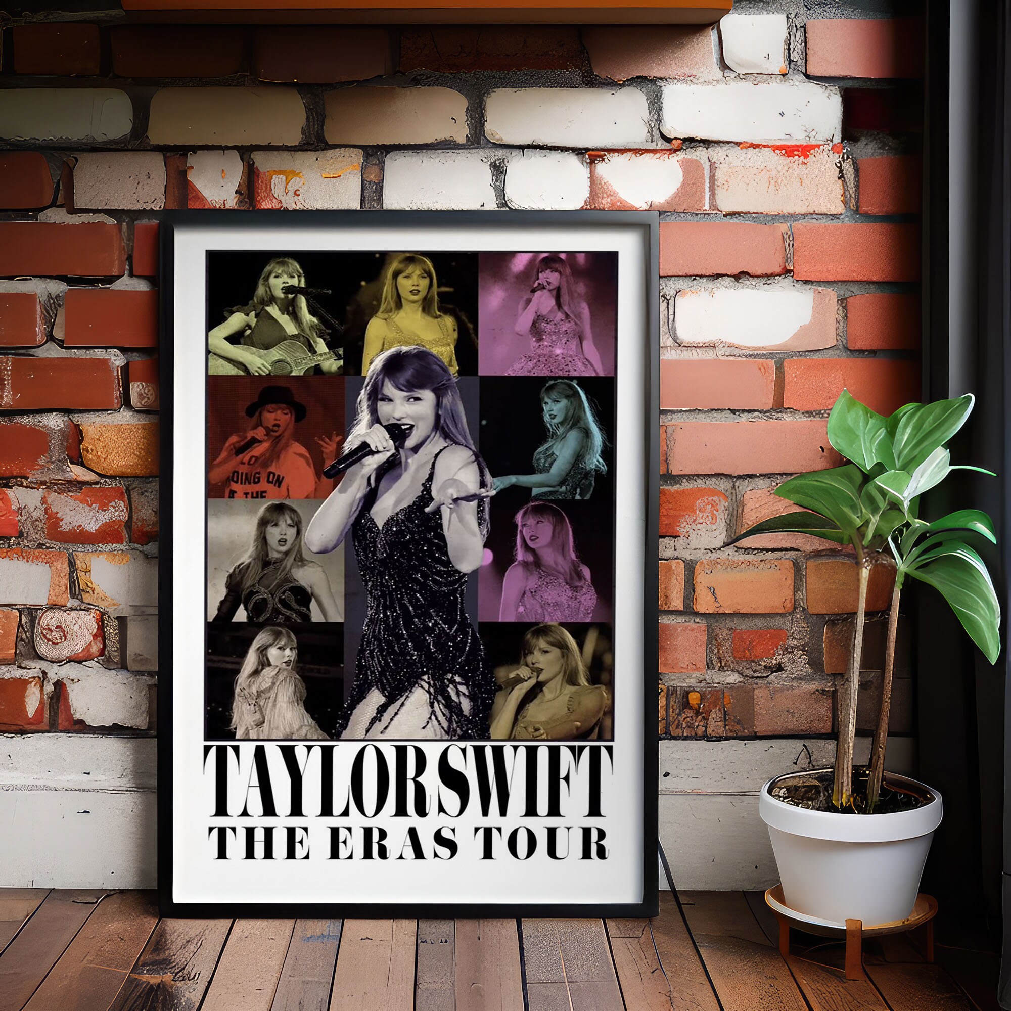 The Eras Tour Taylor Canvas, Taylor Poster, Taylor Wall Art sold by ...