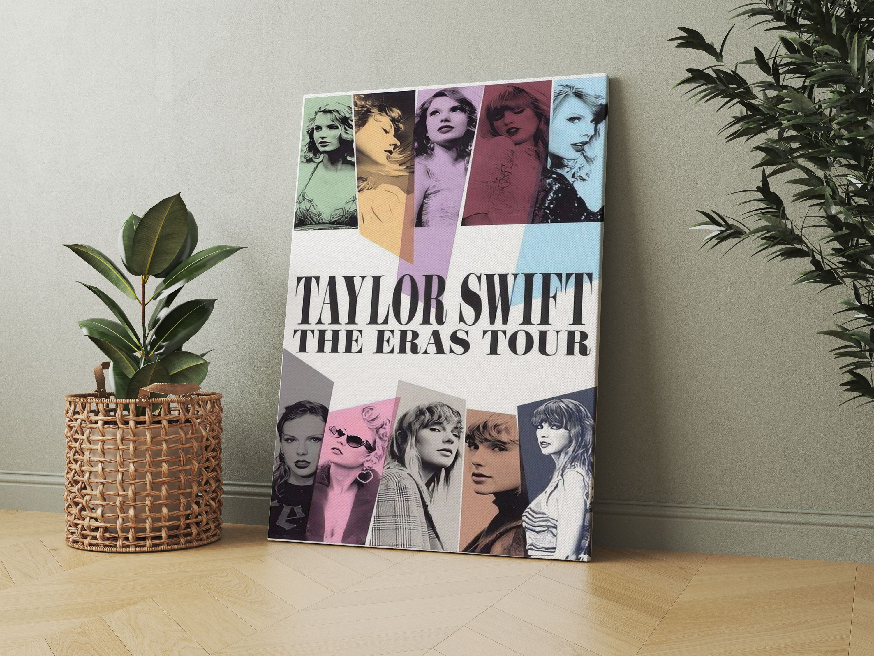 The Eras Tour Taylor Canvas, Taylor Poster, Taylor Wall Art sold by ...