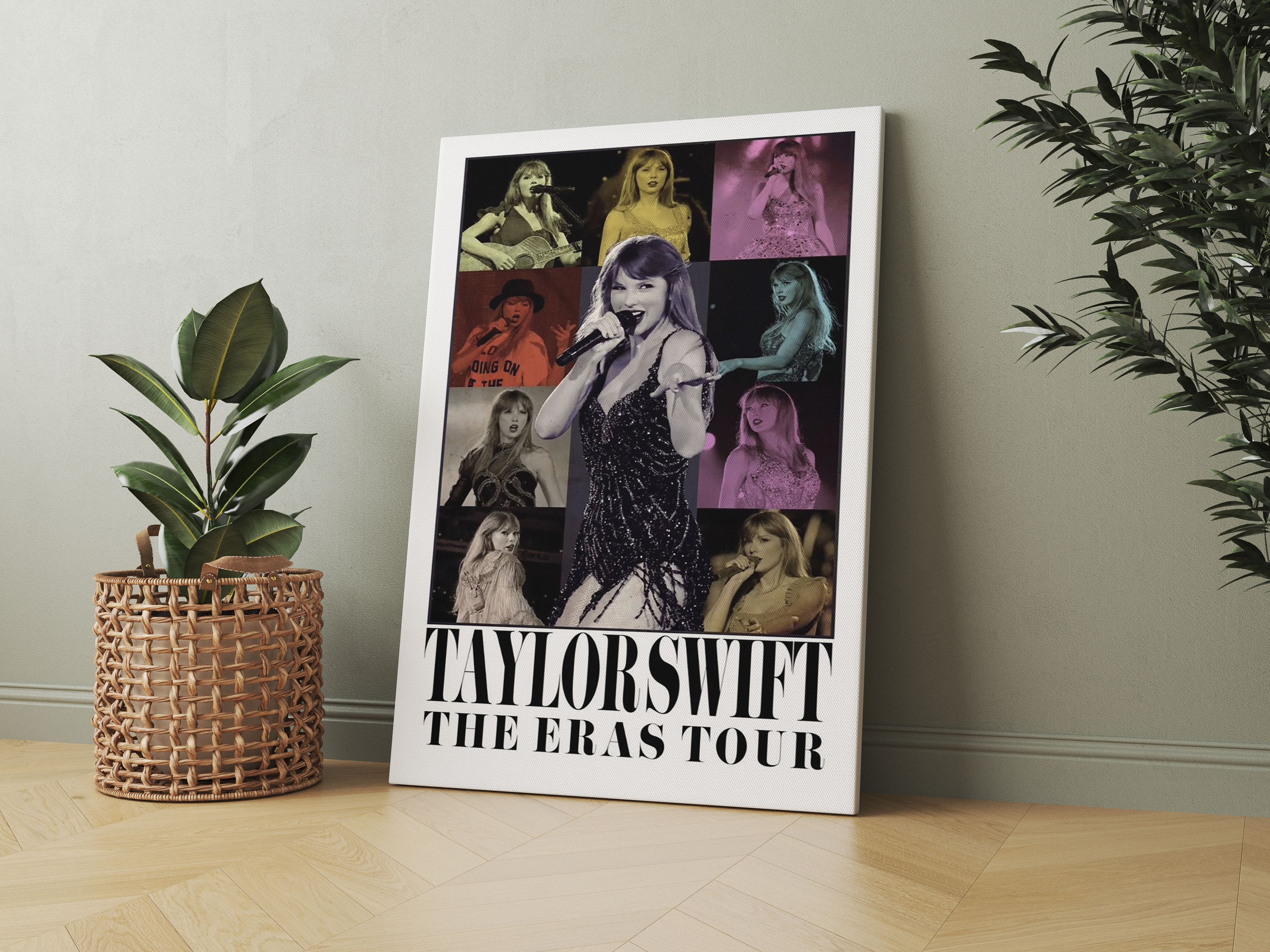 The Eras Tour Taylor Canvas, Taylor Poster, Taylor Wall Art sold by ...