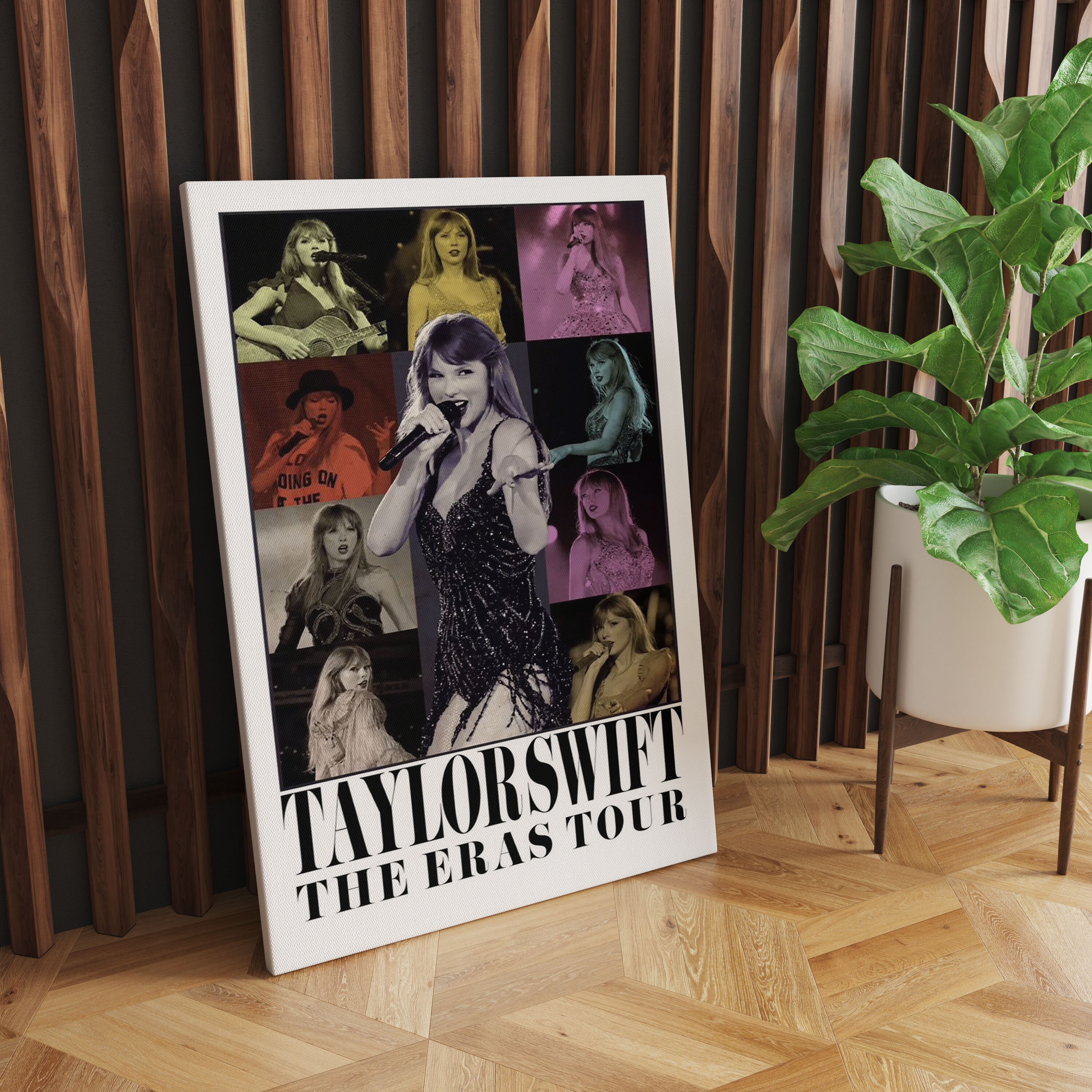 The Eras Tour Taylor Canvas, Taylor Poster, Taylor Wall Art sold by ...