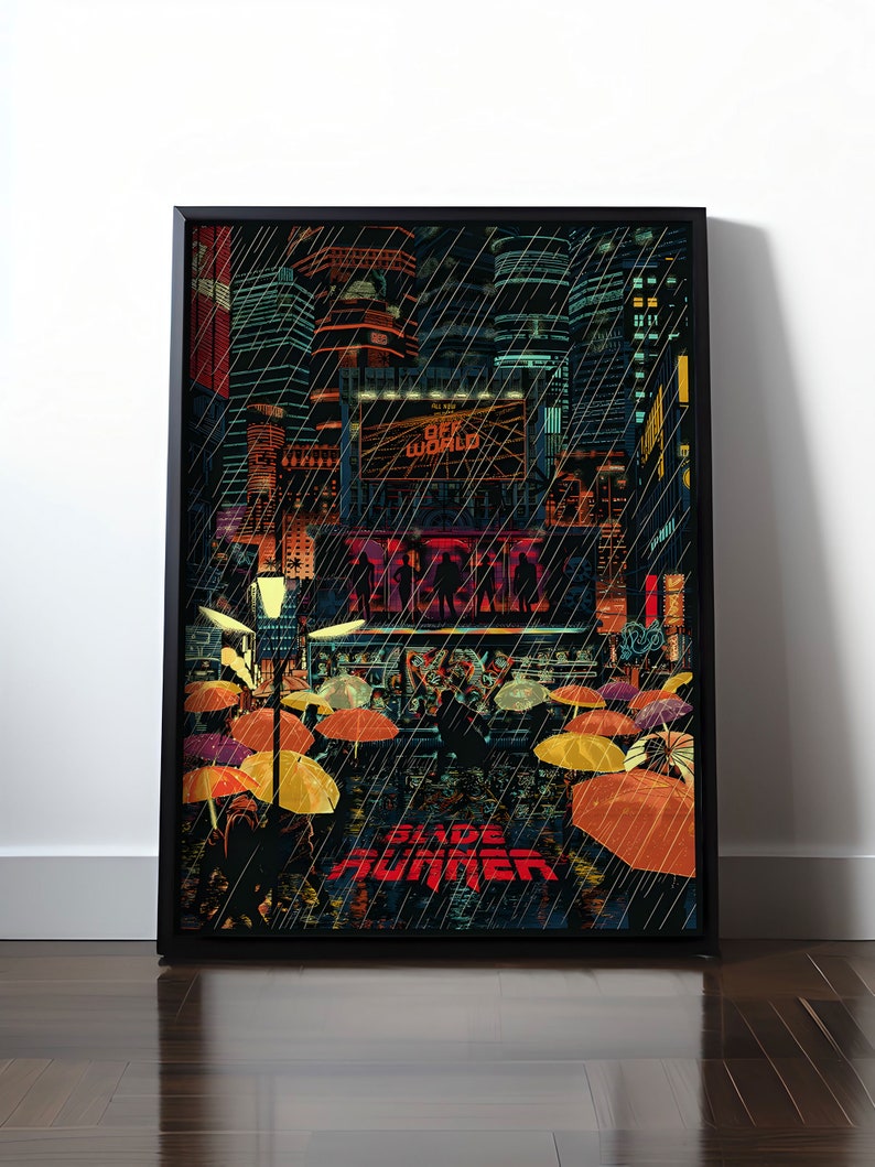 Blade Runner Poster, Harrison Ford Wall Painting, Roll Canvas Painting ...